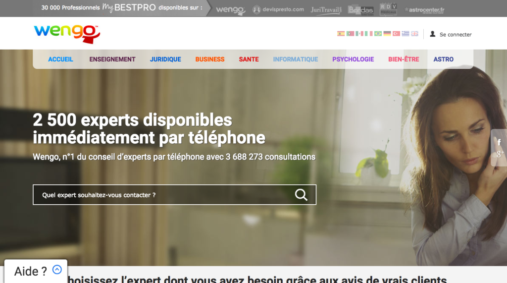 Wengo : avis et revue détaillée par SOSvoyants.com