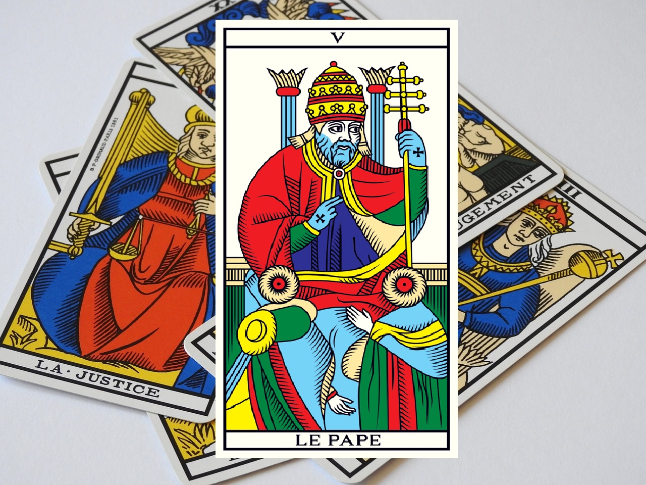 Le Pape Dans Le Tarot De Marseille Signification 7tarot